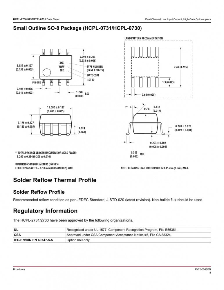 HCPL-2731 datasheet page 8
