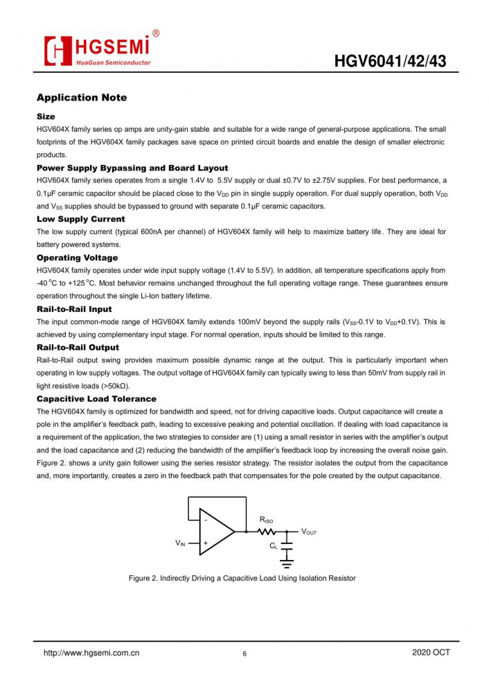 HGV6041M5/TR datasheet page 6