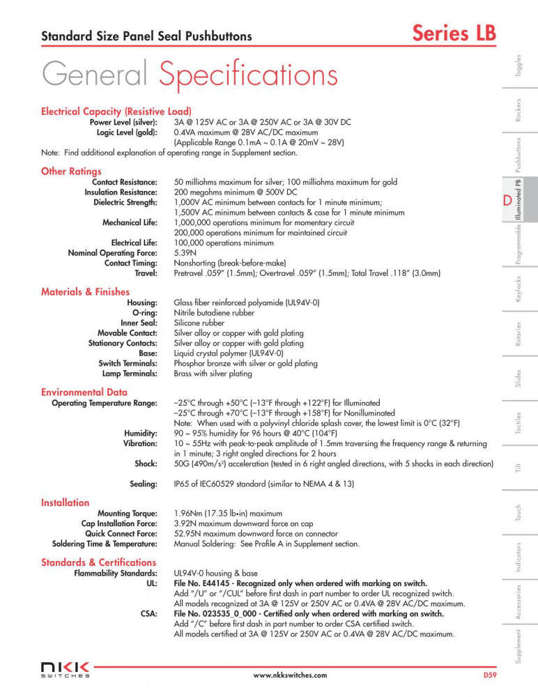 NKK LB16 technical document page 1