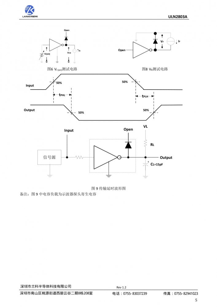 ULN2803AG datasheet page 5
