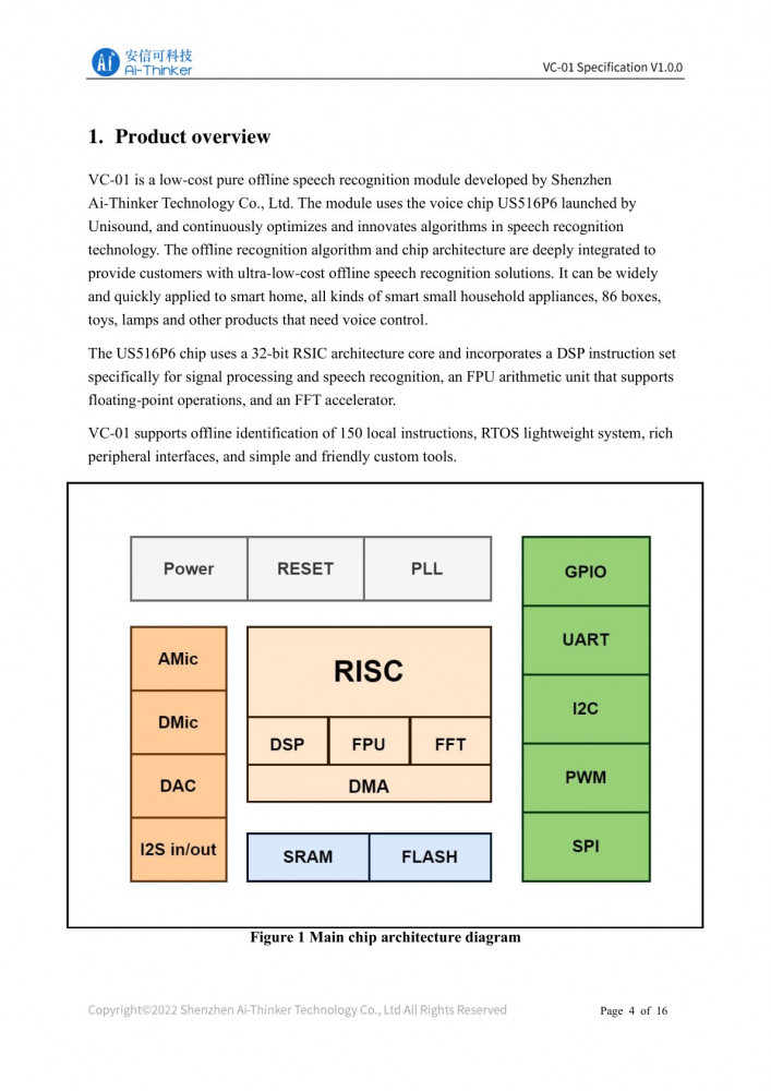 VC-01 datasheet page 4