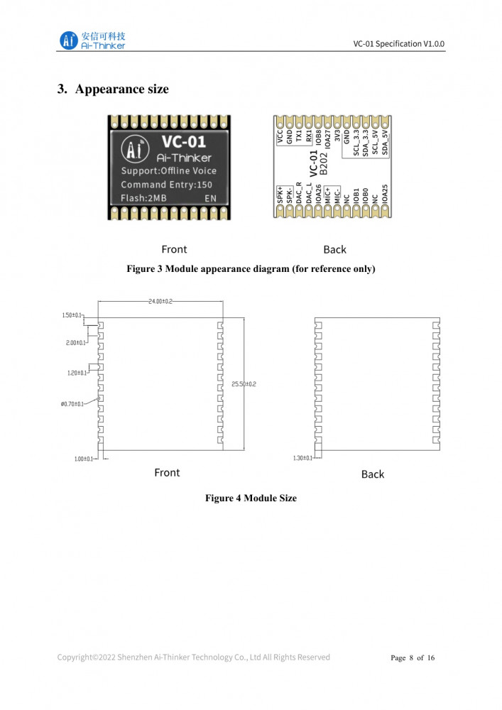 VC-01 datasheet page 8