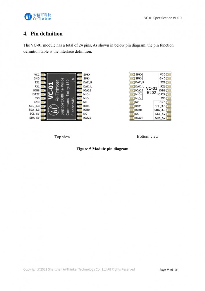 VC-01 datasheet page 9