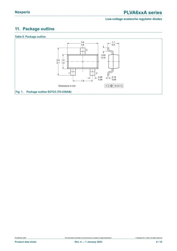 PLVA659A datasheet page 6