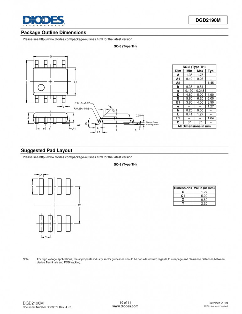 DGD2190MS8-13 datasheet page 10