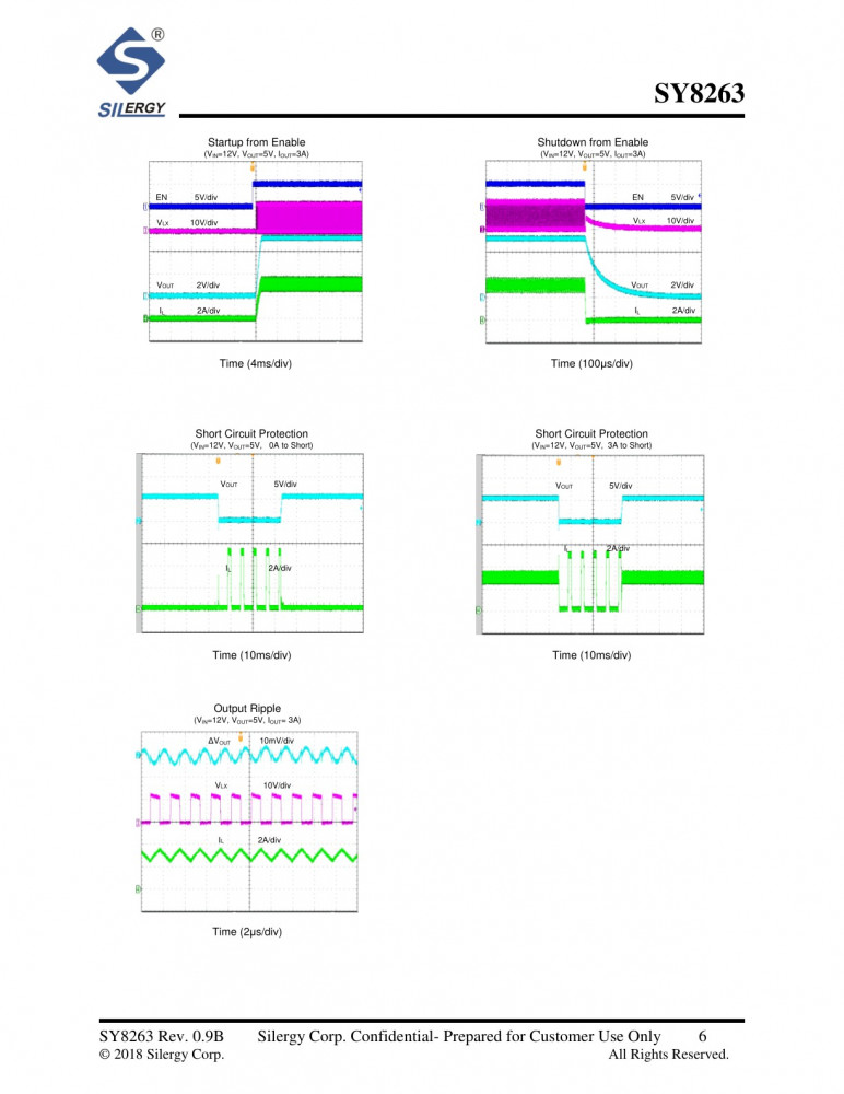 SY8263AIC datasheet page 6
