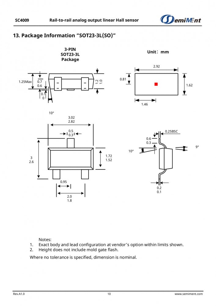 SC4009 datasheet page 10