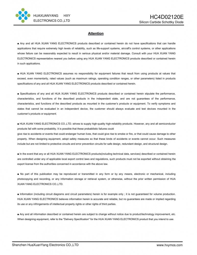 HC4D02120E datasheet page 6
