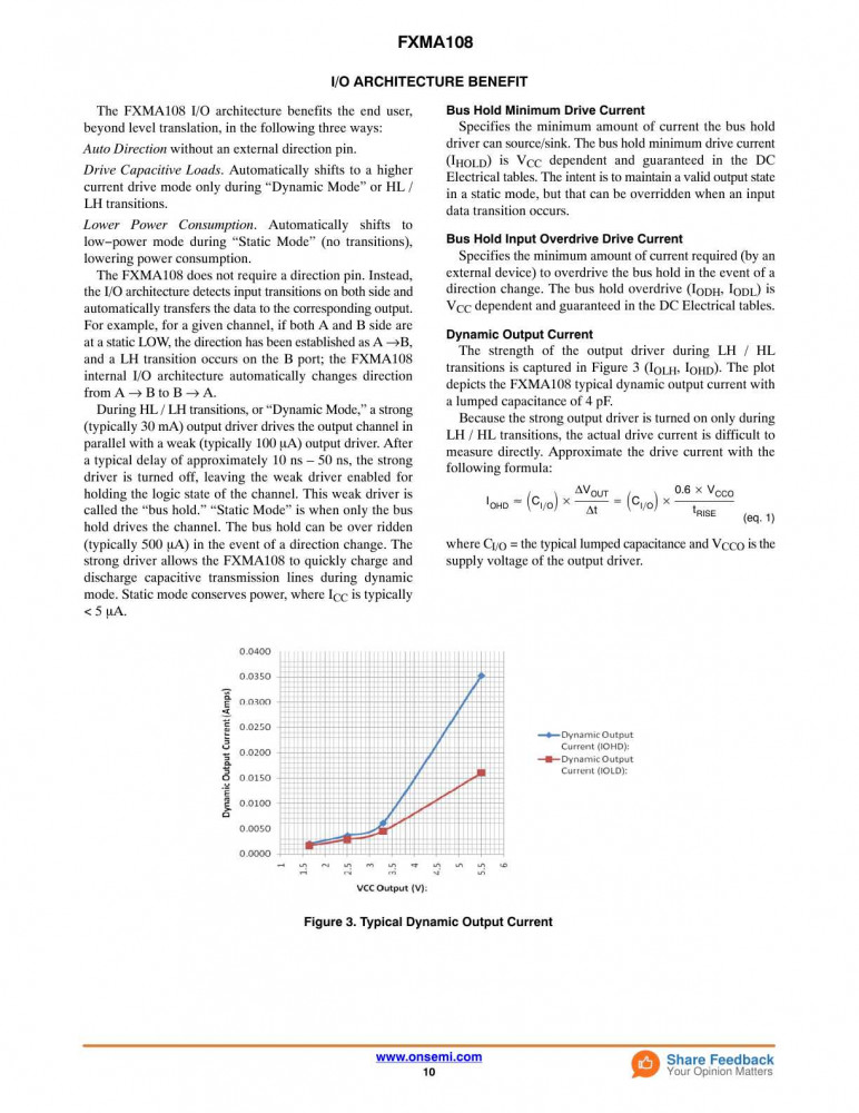 FXMA108 datasheet page 10