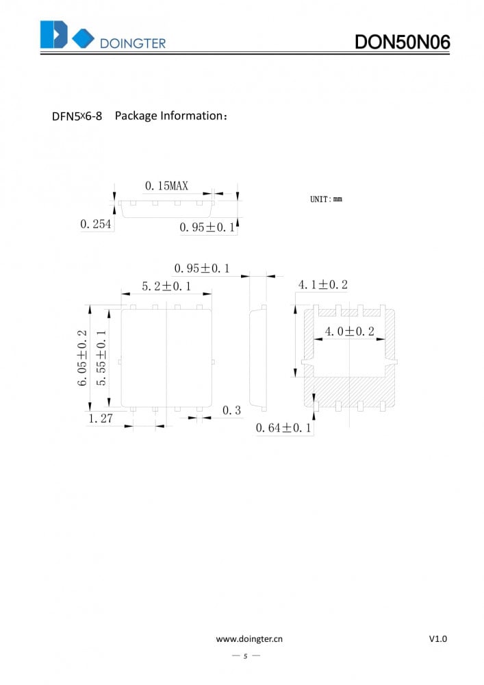 DON50N06 datasheet page 5