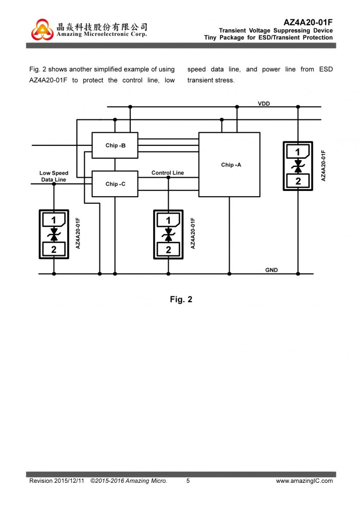 AZ4A20-01F datasheet page 5