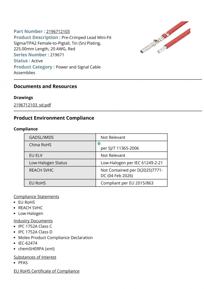 2196712103 technical document preview, page 1