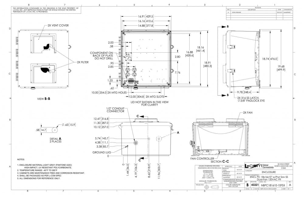 NBPC181610-10FSX technical document preview