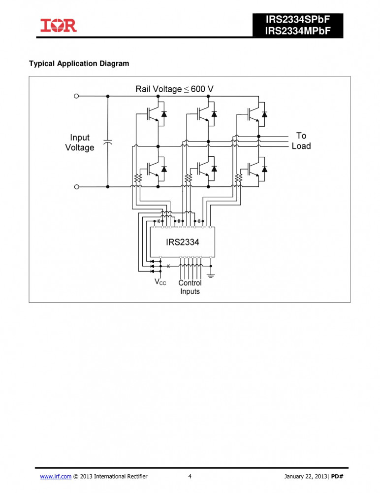 IRS2334 datasheet page 4
