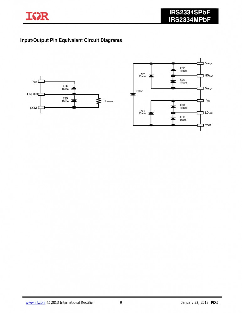 IRS2334 datasheet page 9