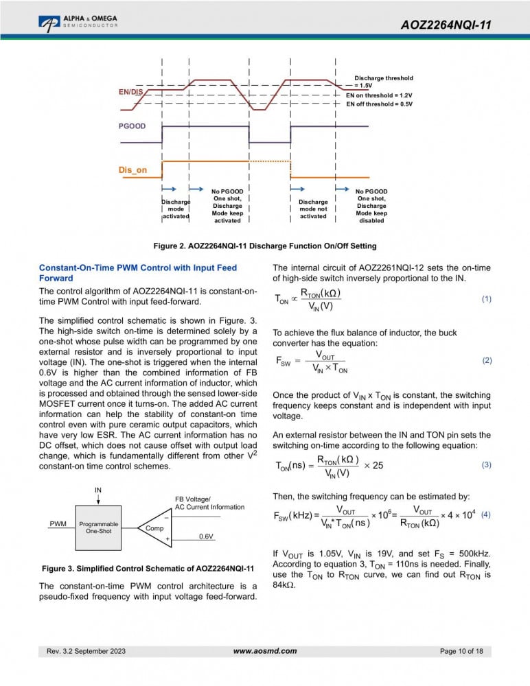 AOZ2264NQI-11 datasheet page 10