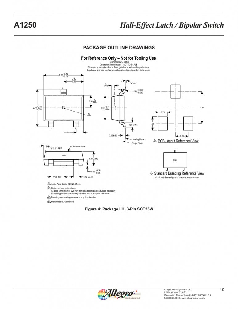 A1250 datasheet page 10