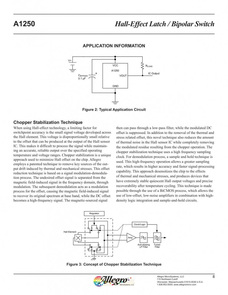 A1250 datasheet page 8