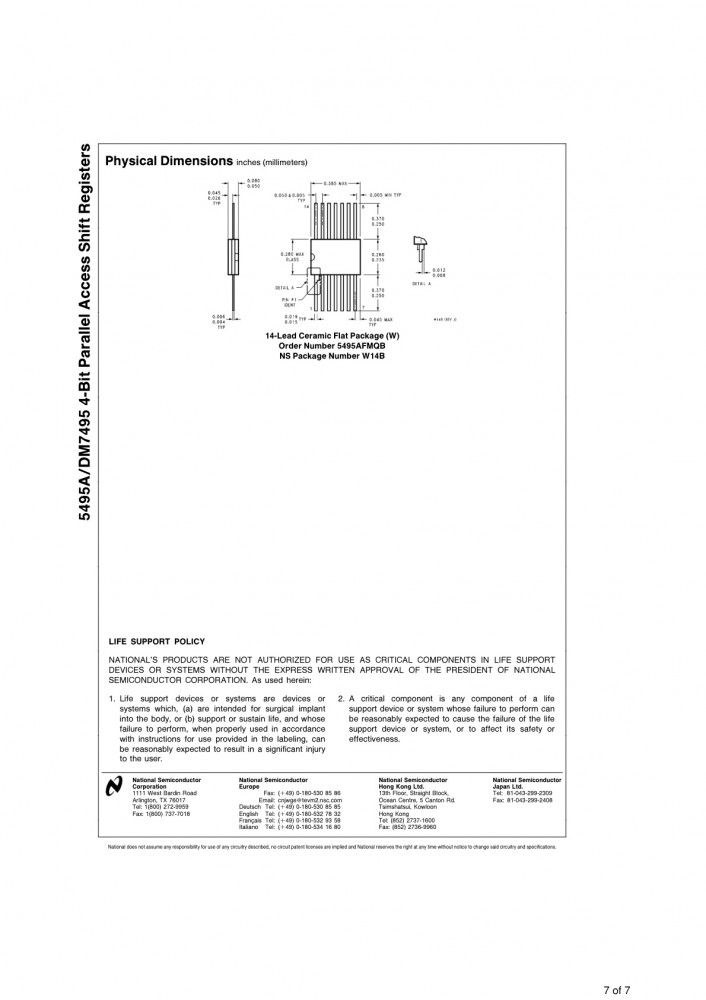5495A/BCA datasheet page 8