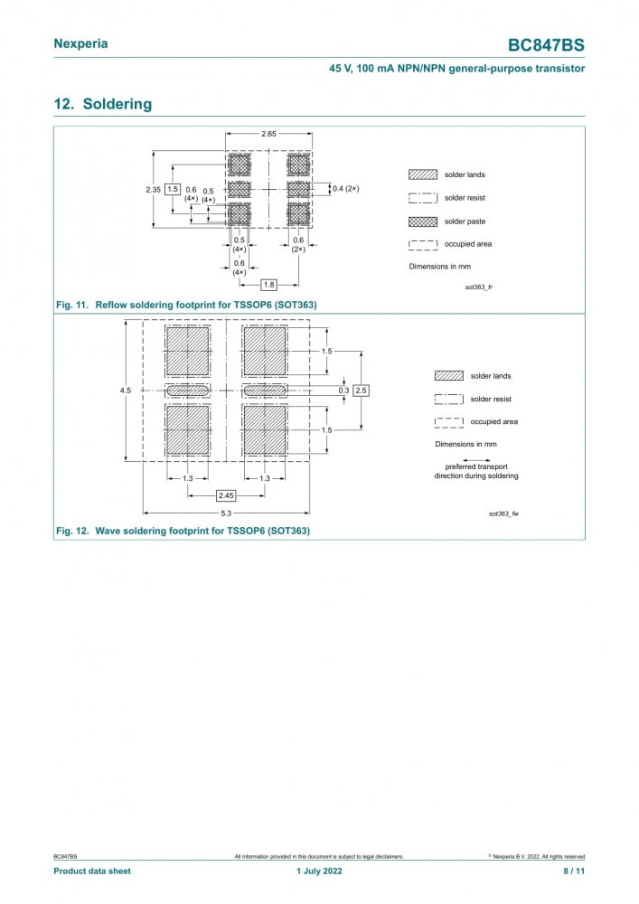 BC847BS datasheet page 8