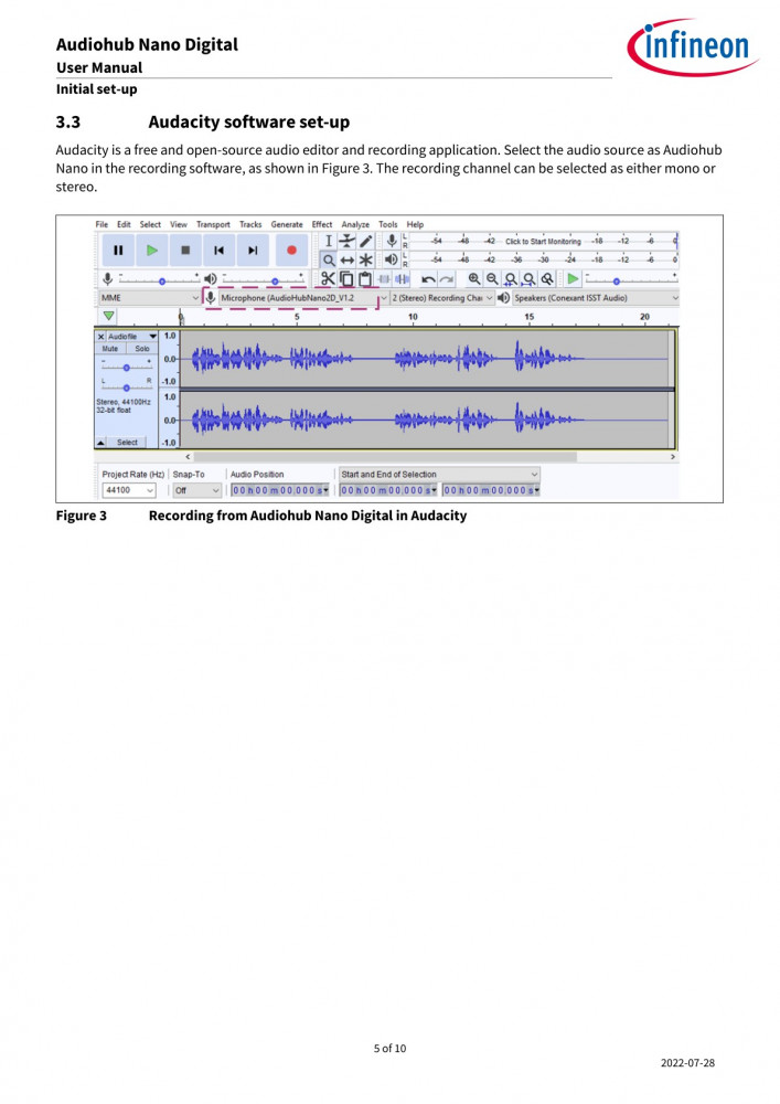 AudioHub Nano Digital manual page 5