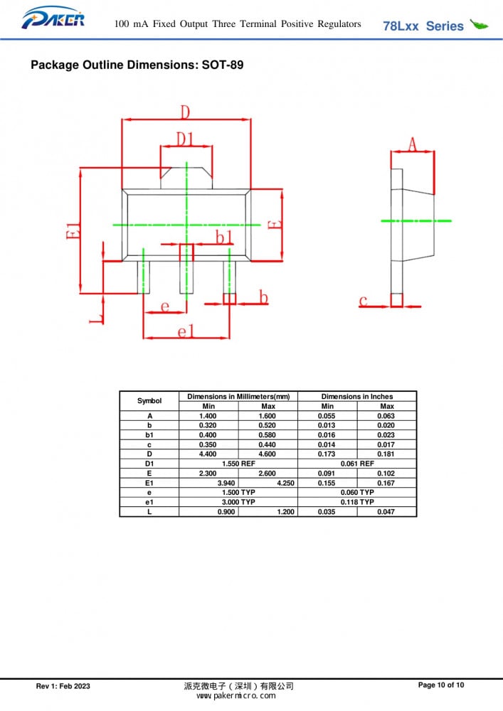 78L08 technical document page 10