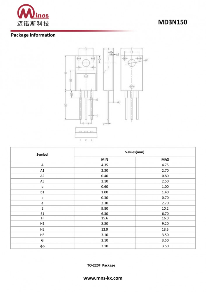 MD3N150 datasheet page 6