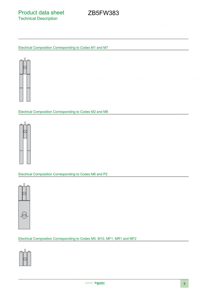 ZB5FW383 technical document page 5