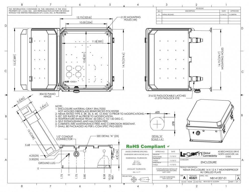 L-com NB141207-01 technical document preview