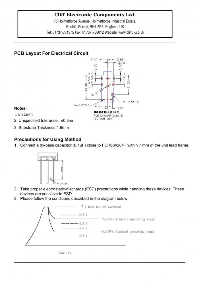 FCR684204T datasheet page 9