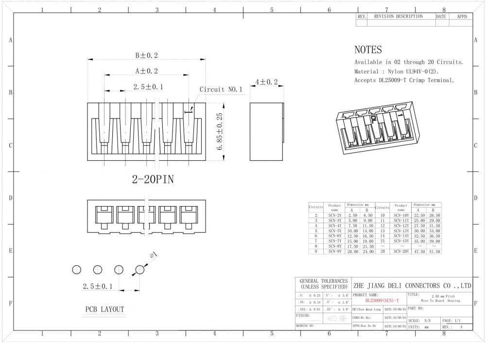 SCN-8Y technical document page 2