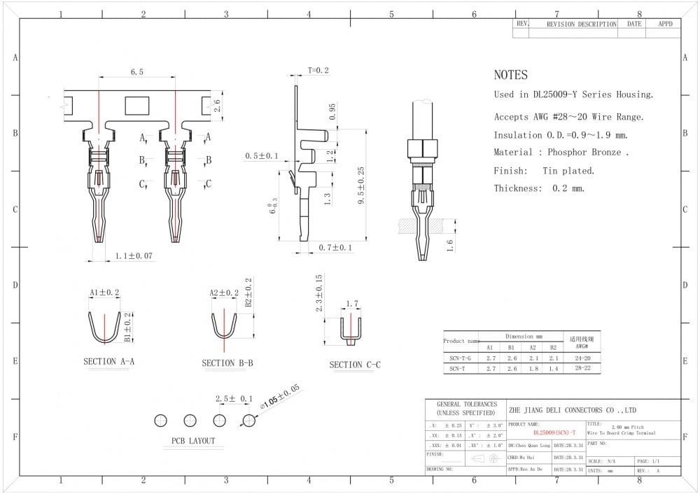 SCN-8Y technical document page 3