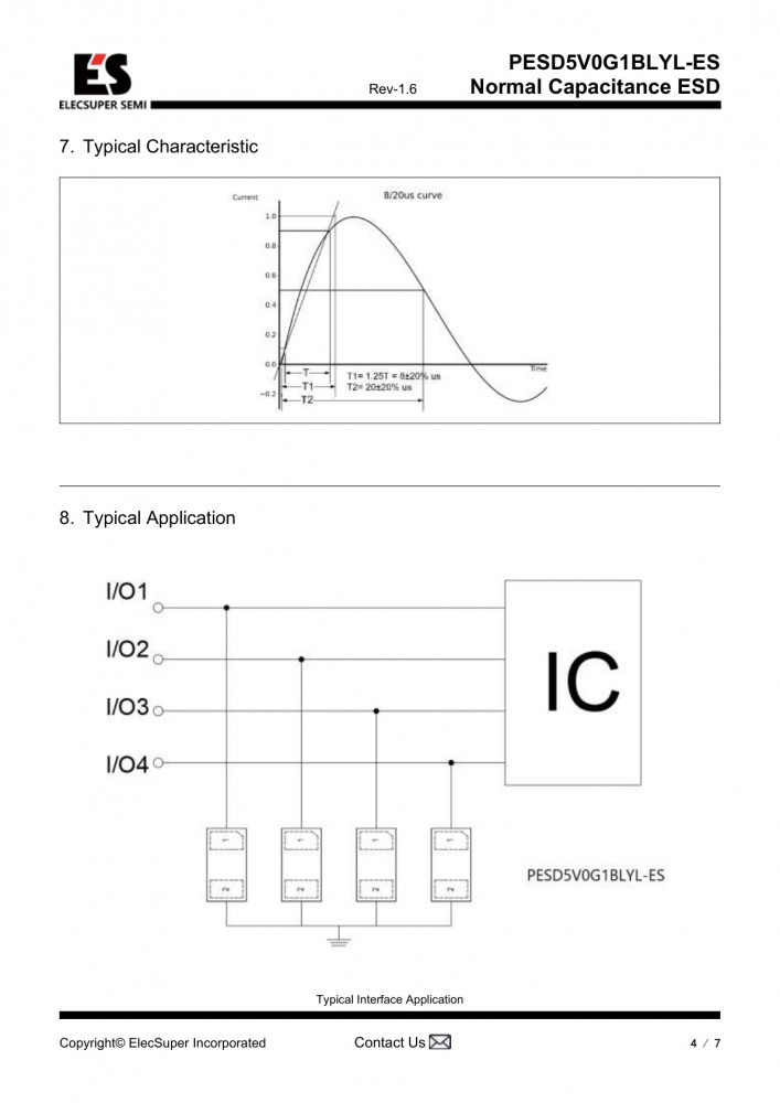 PESD5V0G1BLYL-ES datasheet page 4