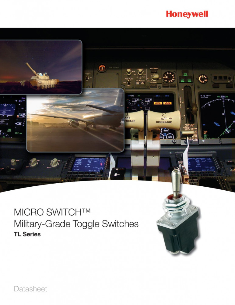Honeywell TL Series datasheet page 1