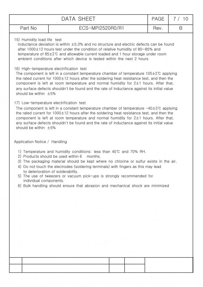 ECS-MPI2520 datasheet page 8