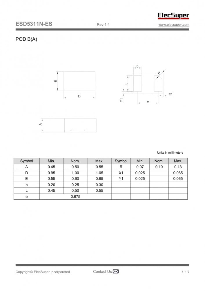 ESD5311N-ES datasheet page 7