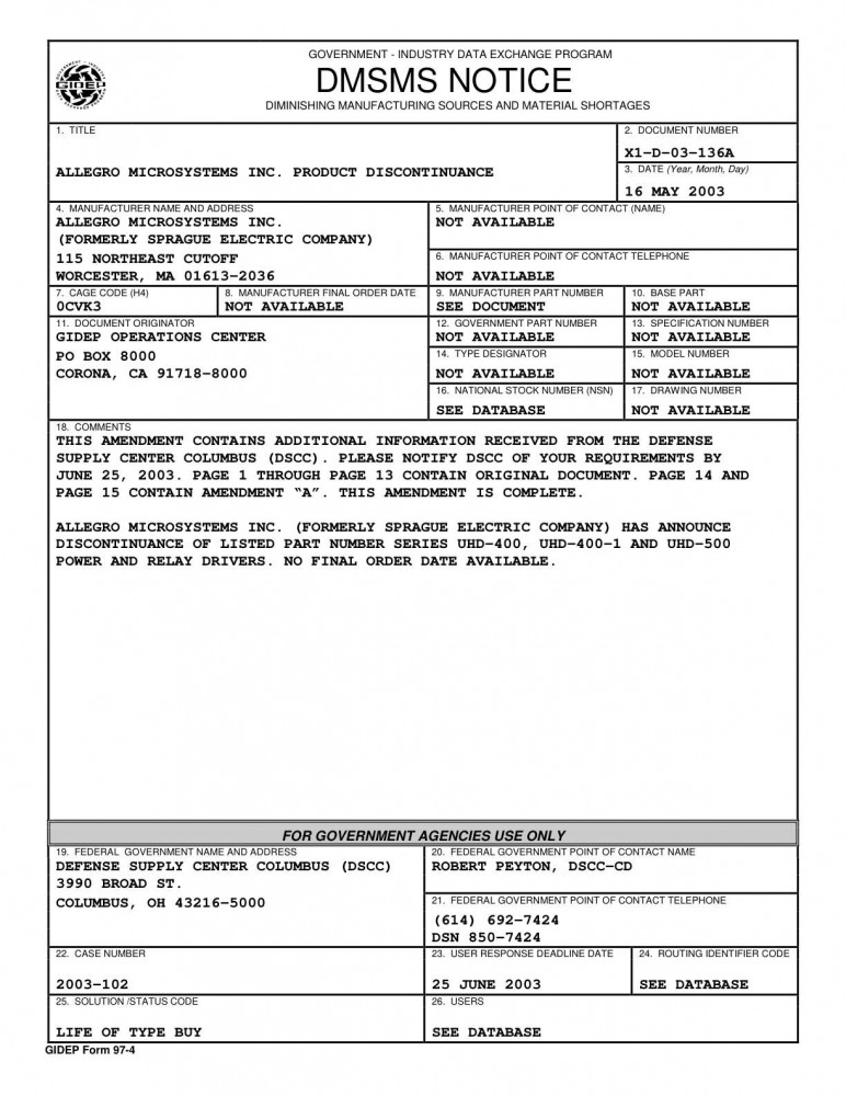 UHD532R/B technical document page 1