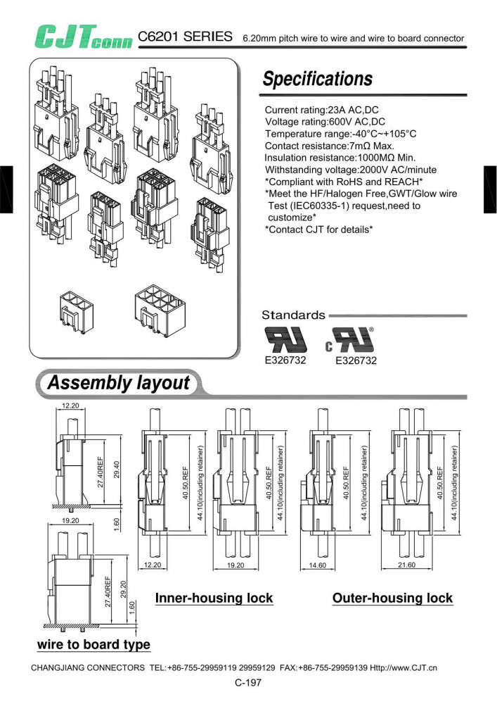 C6201HF-3P datasheet page 1