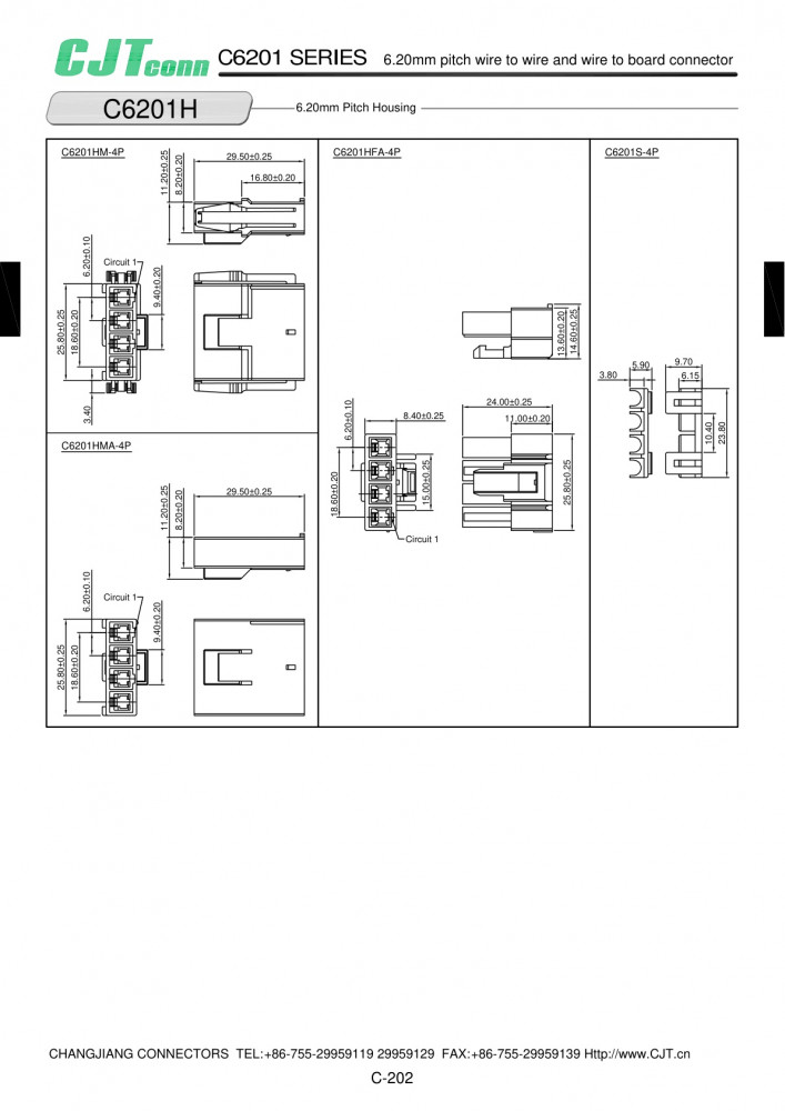 C6201HF-3P datasheet page 6
