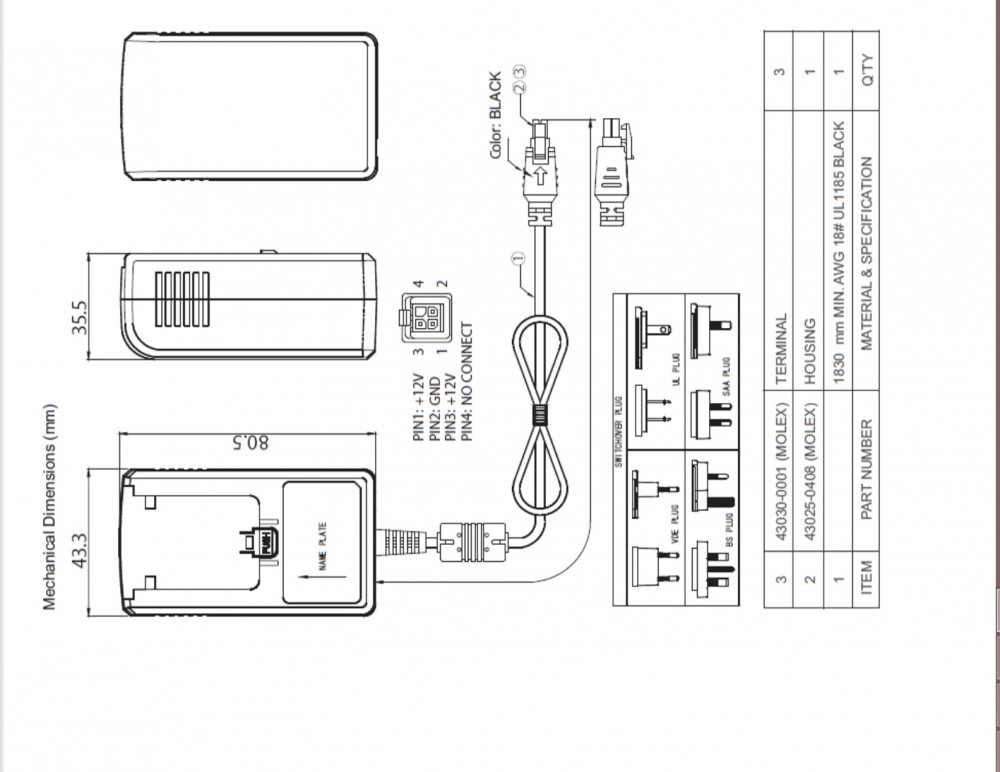 Technical document image associated with LEA NETWORKS 2000579