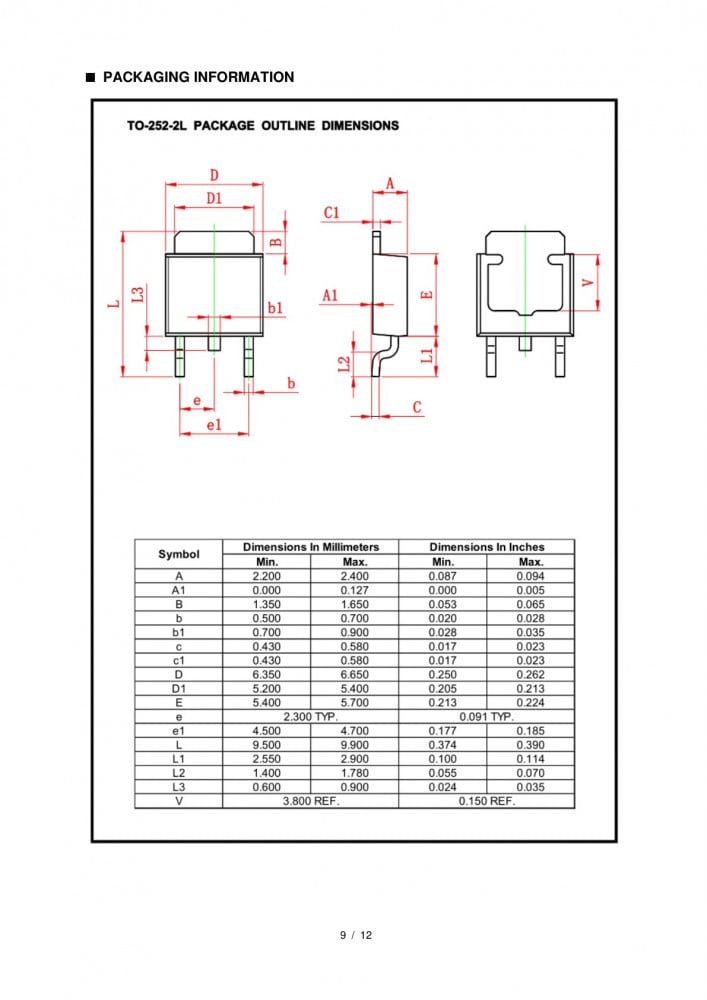 MD7602A40 datasheet page 9