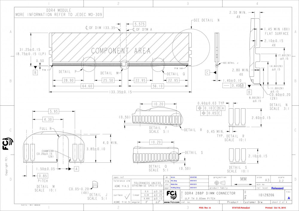 Amphenol 10129206 drawing page 2