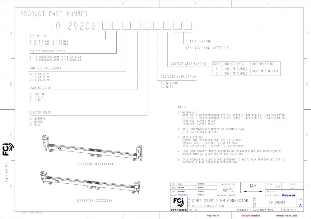 Amphenol 10129206 drawing page 4