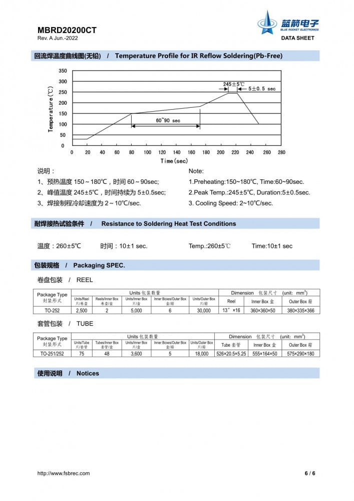 MBRD20200CT-01 datasheet page 6
