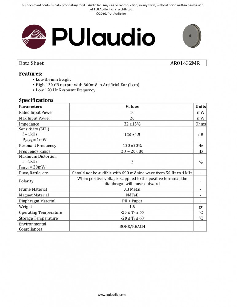 AR01432MR technical document image 1
