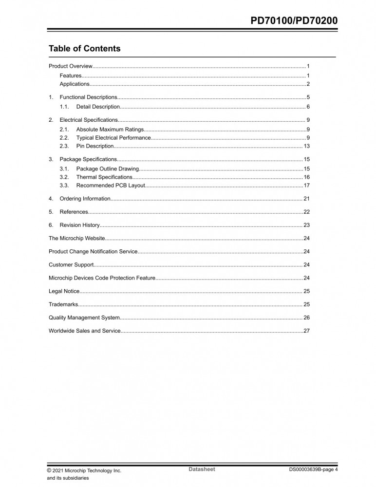 PD70200 datasheet page 4