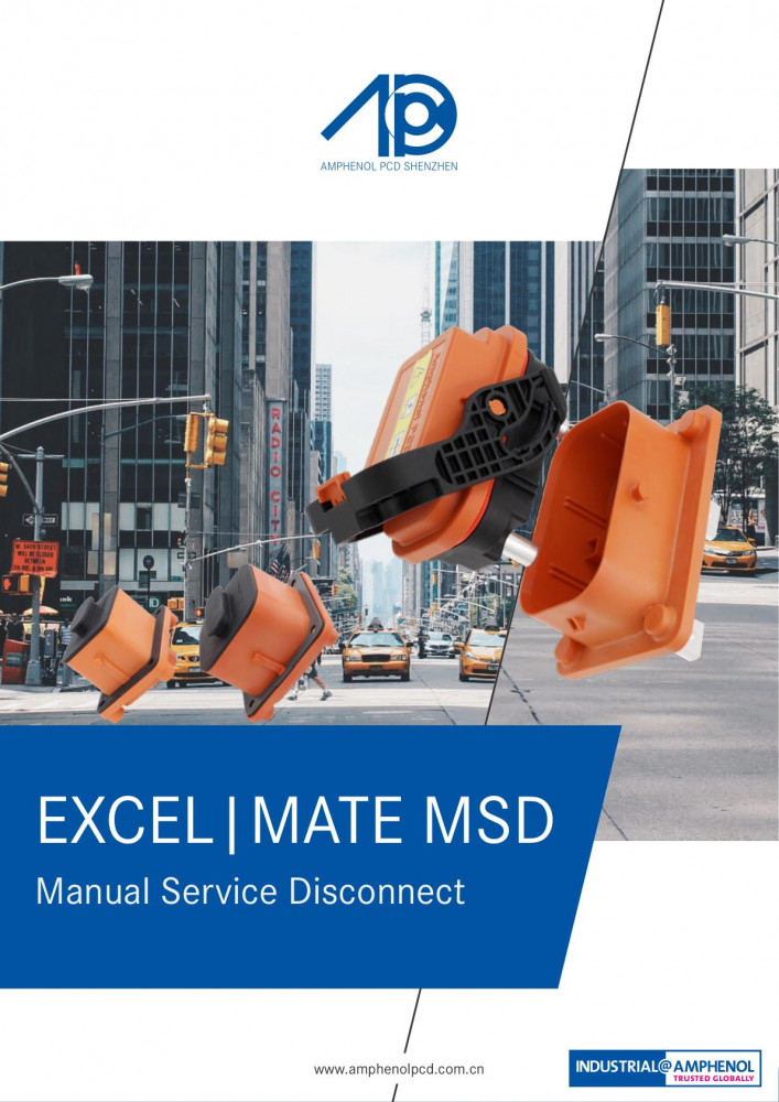 Amphenol EXCEL|MATE MSD document page 1