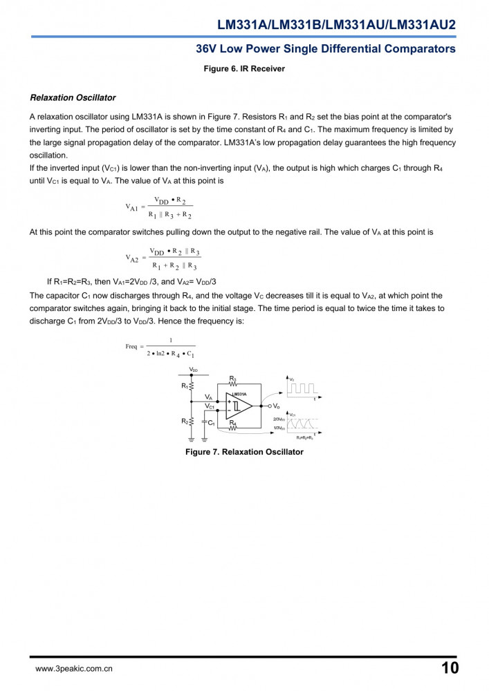 LM331AU-S5TR datasheet page 10