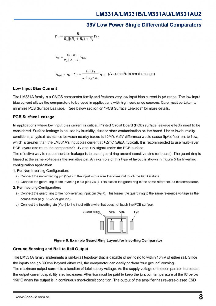 LM331AU-S5TR datasheet page 8