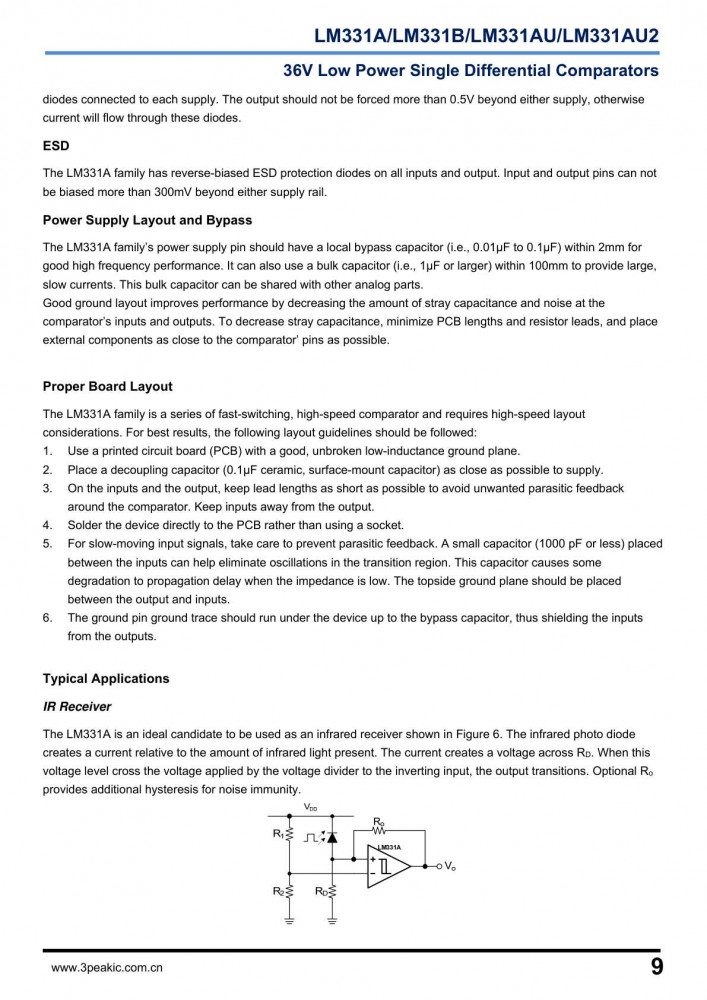 LM331AU-S5TR datasheet page 9
